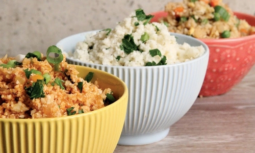 Cauliflower Rice 3 Ways Recipe| Laura in the Kitchen